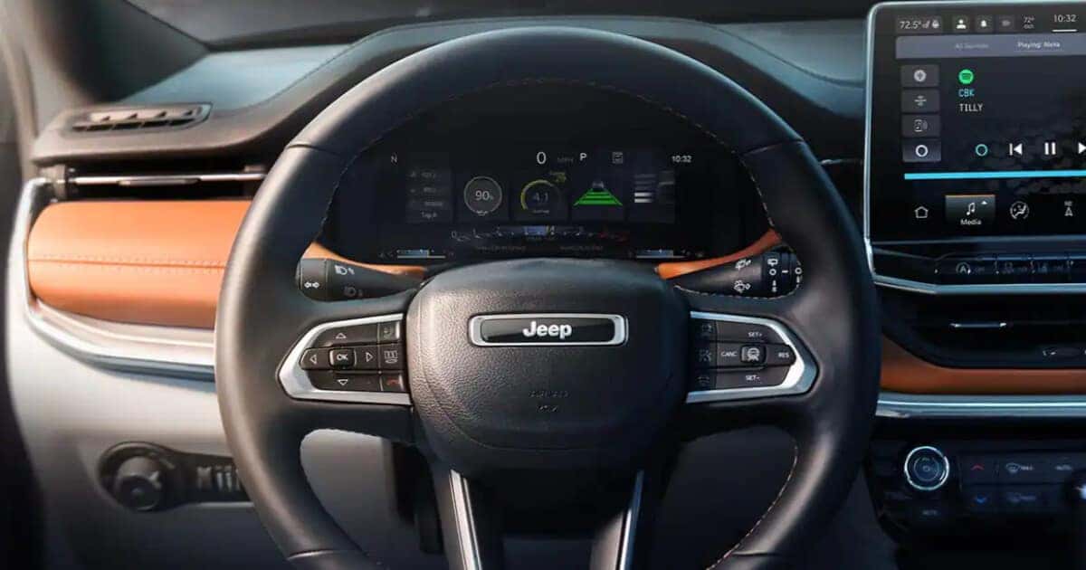 The Beautiful 2023 Jeep Compass Interior | CDJR of Princeton