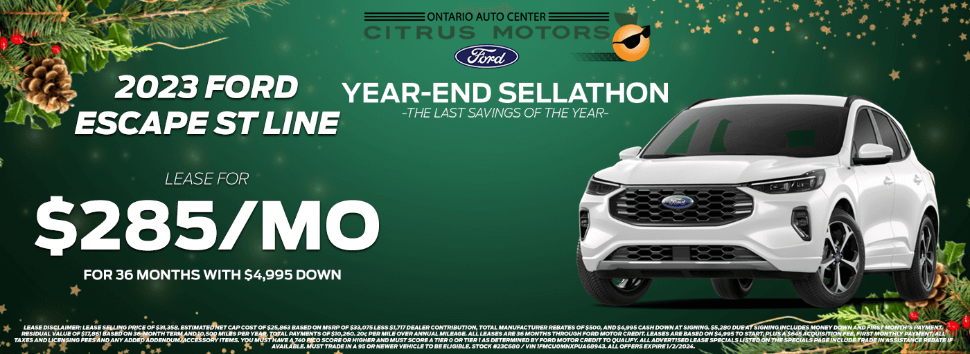 Ford Dealership Ontario CA | Fontana | Riverside