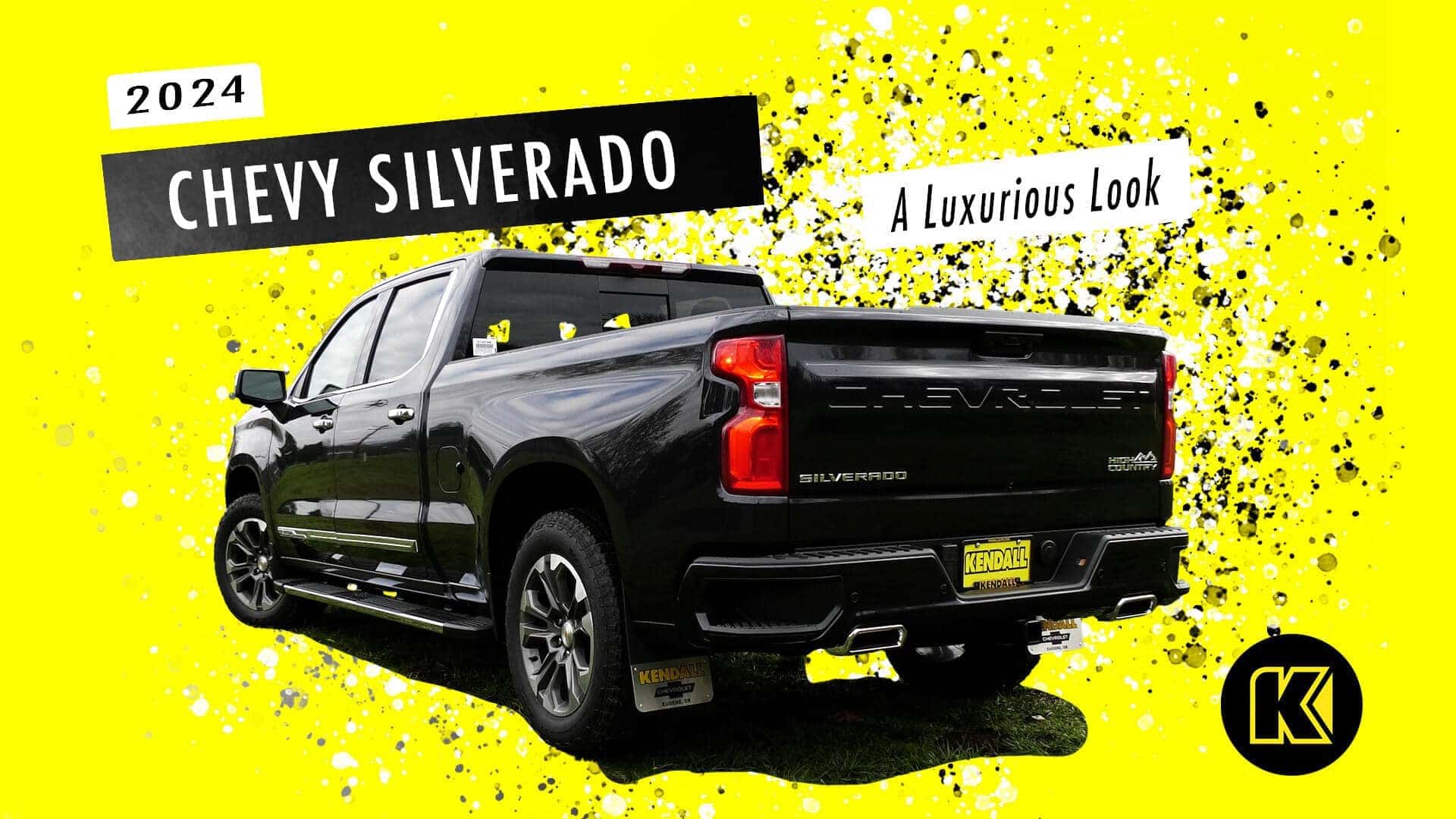 Experience Comfort in a 2024 Chevy Silverado High Country | Kendall ...