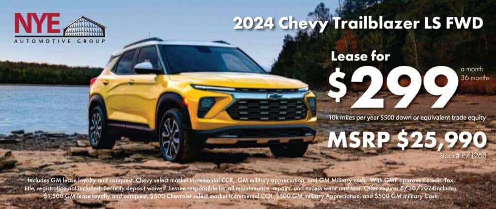 Current New Chevrolet Special Offers | NYE Chevrolet