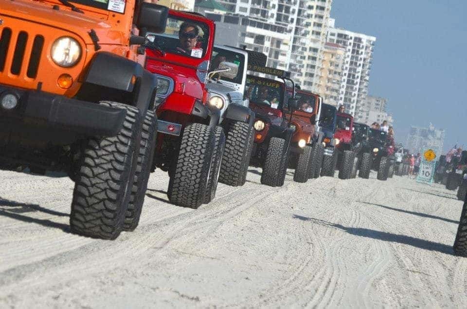 All-New Electric Jeep SUVs Hit The Shores At The 2023 Jeep Beach Event ...