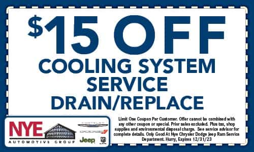Service Specials | NYE Chrysler Dodge Jeep Ram