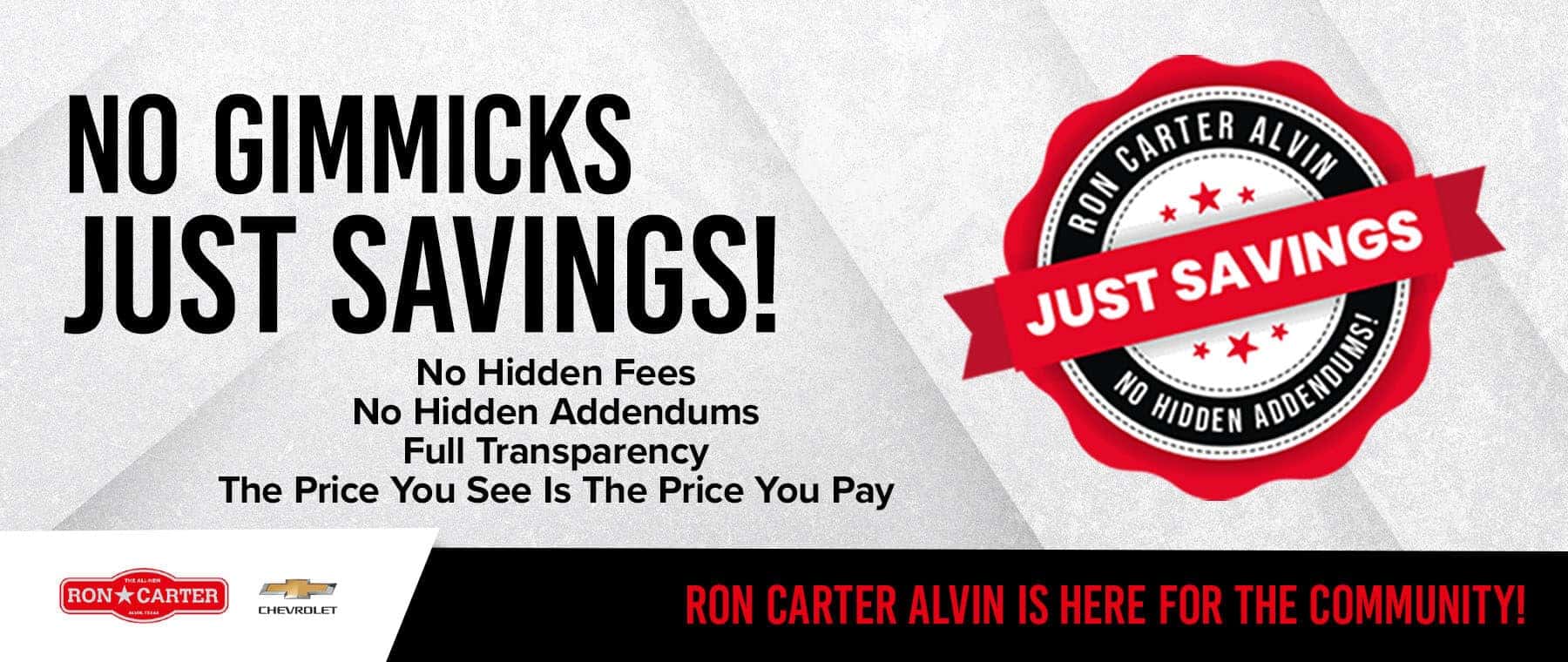 Ron Carter Chevrolet Buick GMC | New and Used Dealer in Alvin, TX