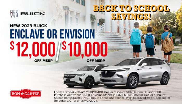 Dealer Specials | Ron Carter Chevrolet Buick GMC