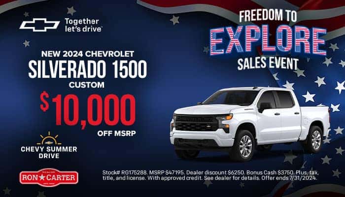 Dealer Specials | Ron Carter Chevrolet Buick GMC