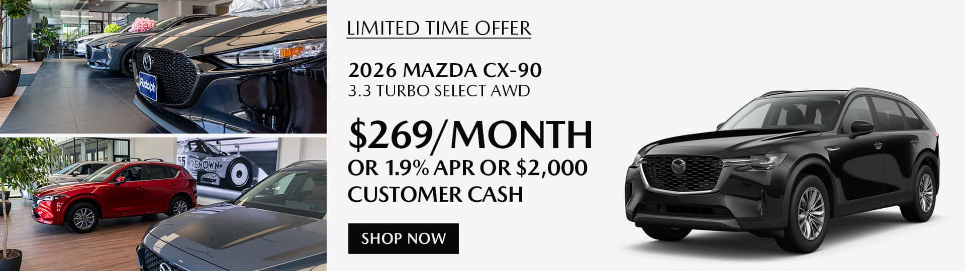 New Dealer in El Paso, TX | Rudolph Mazda