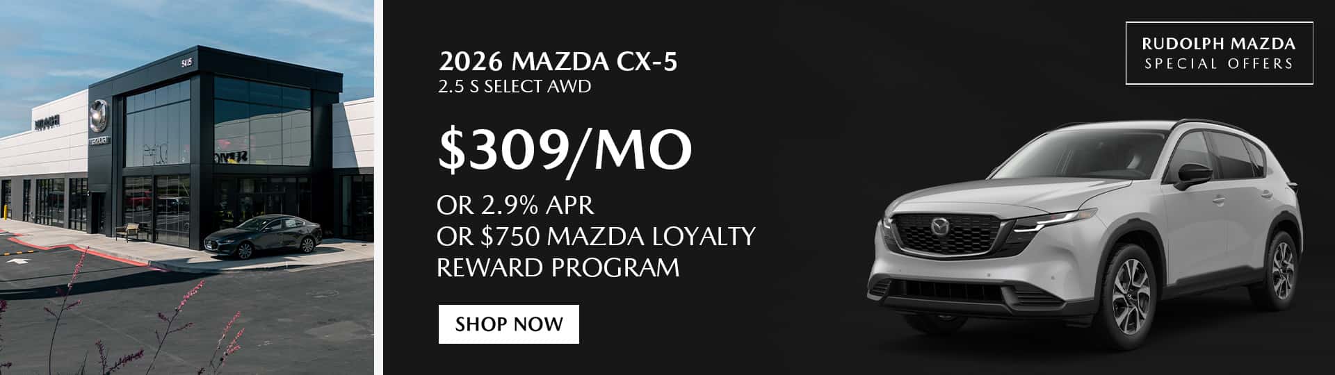 New Dealer in El Paso, TX | Rudolph Mazda