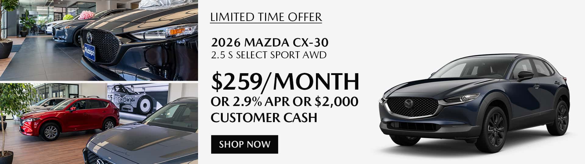 New Dealer in El Paso, TX | Rudolph Mazda