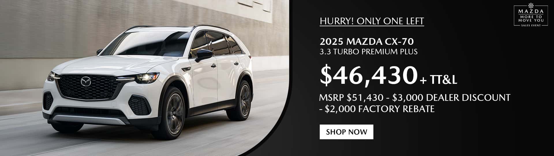 New Dealer in El Paso, TX | Rudolph Mazda