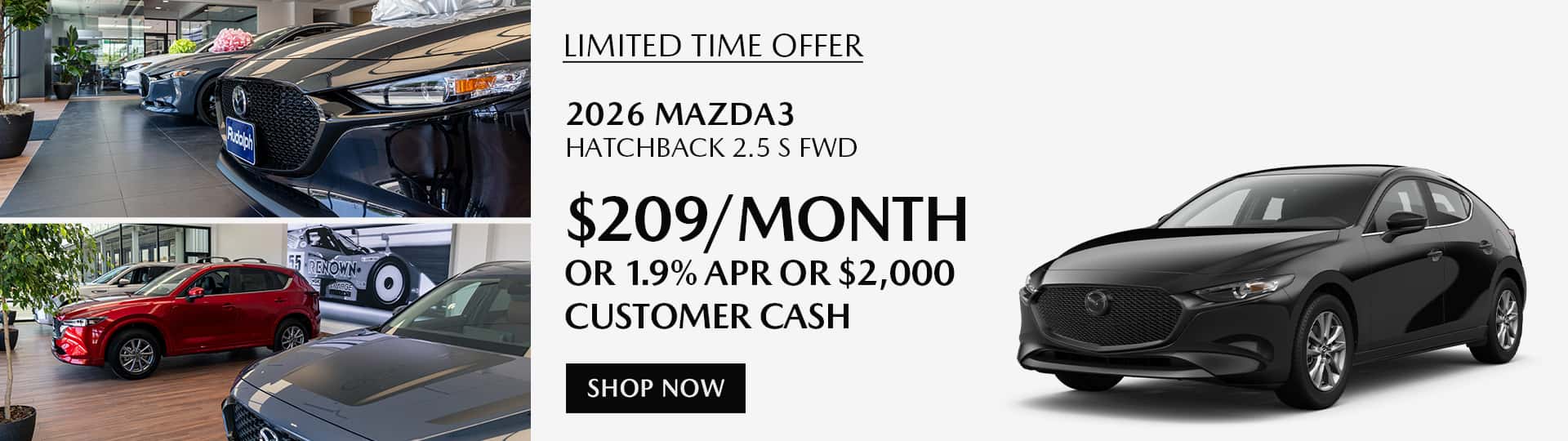 New Dealer in El Paso, TX | Rudolph Mazda