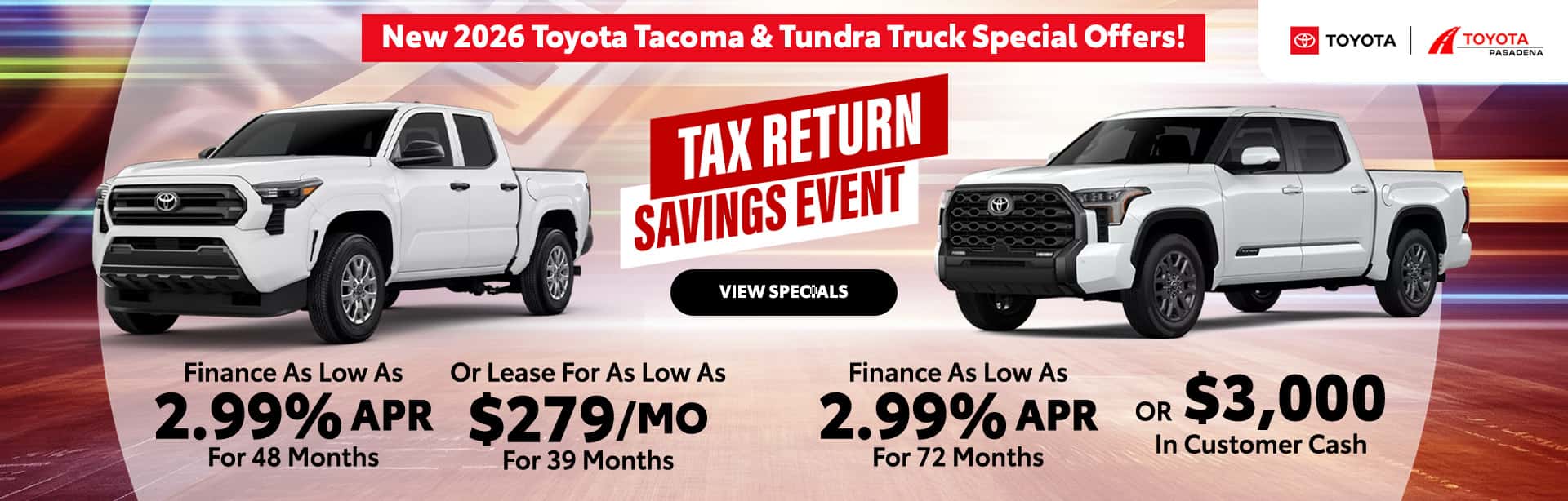 Toyota Pasadena | Local Toyota Dealership in Pasadena, CA