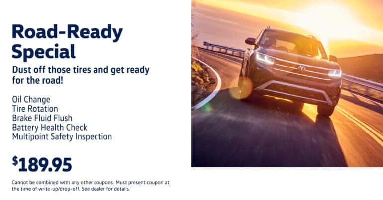 Auto Service Specials | Volkswagen of Clovis near Fresno