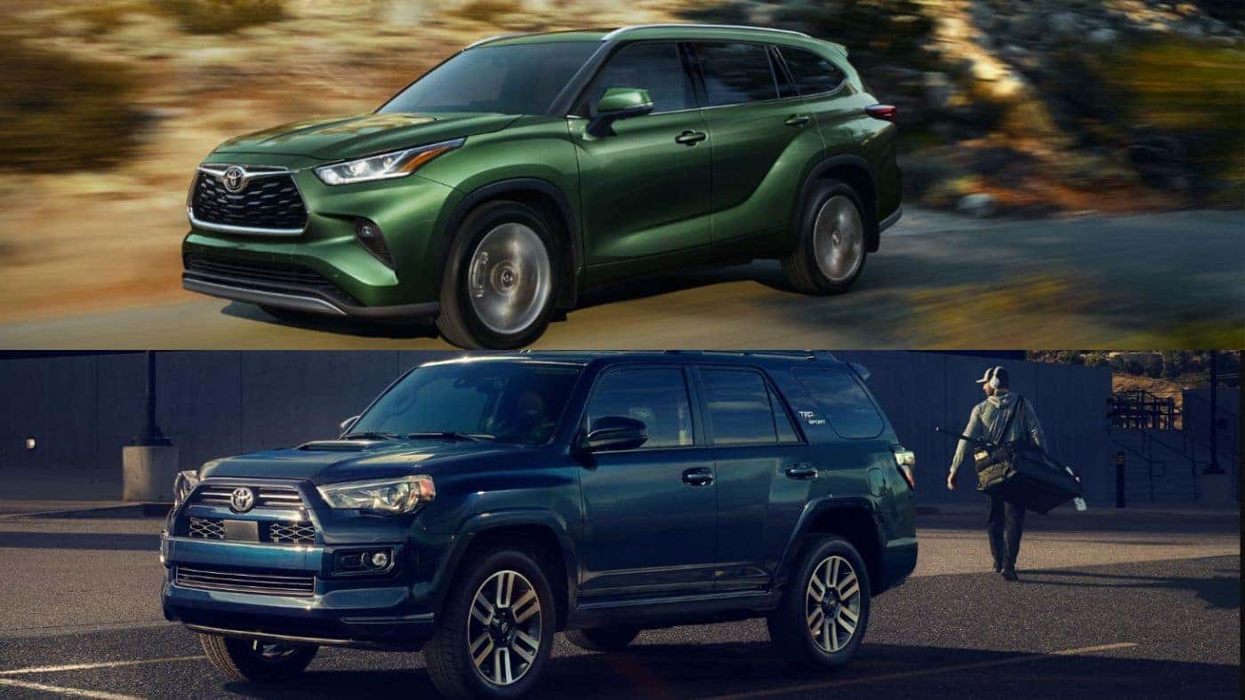 2024 Toyota 4Runner vs 2024 Toyota Highlander Comparison