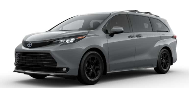 2025 Toyota Sienna Color Options | Westside Toyota