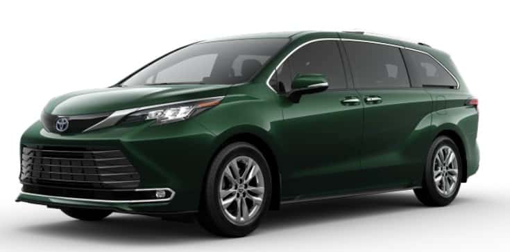 2025 Toyota Sienna Color Options | Westside Toyota